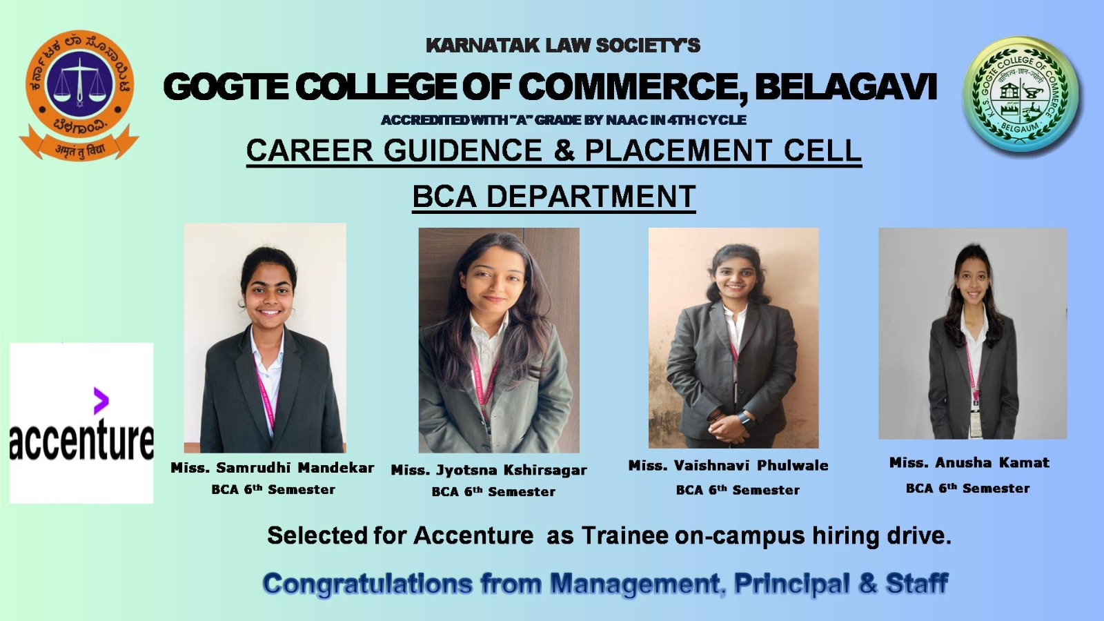 BCA – Gogte College of Commerce